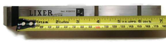 Lixer H Gage Block (GB101-H-55) Accuracy +/-.0005 * +/-.0005 Hardened ...