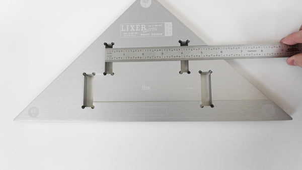 Lixer Bench Square Calibration Tool for tape measures, squares, angles ...